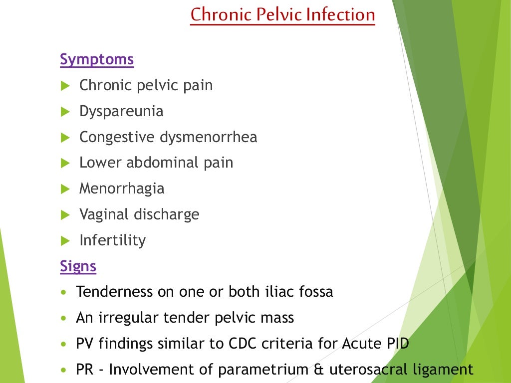 Pelvic inflammatory disease (pid)