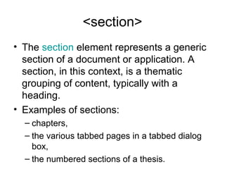 Intro to HTML5 | PPT