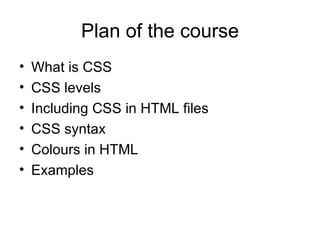 IPW 3rd Course - CSS | PPT