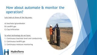 Landfill Compliance Monitoring: Achieving Long Term Efficiency | PPT