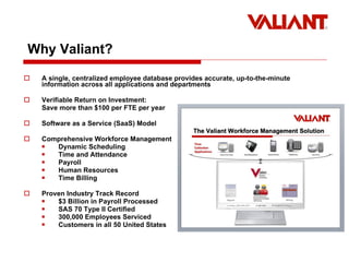 Valiant Overview | PPT