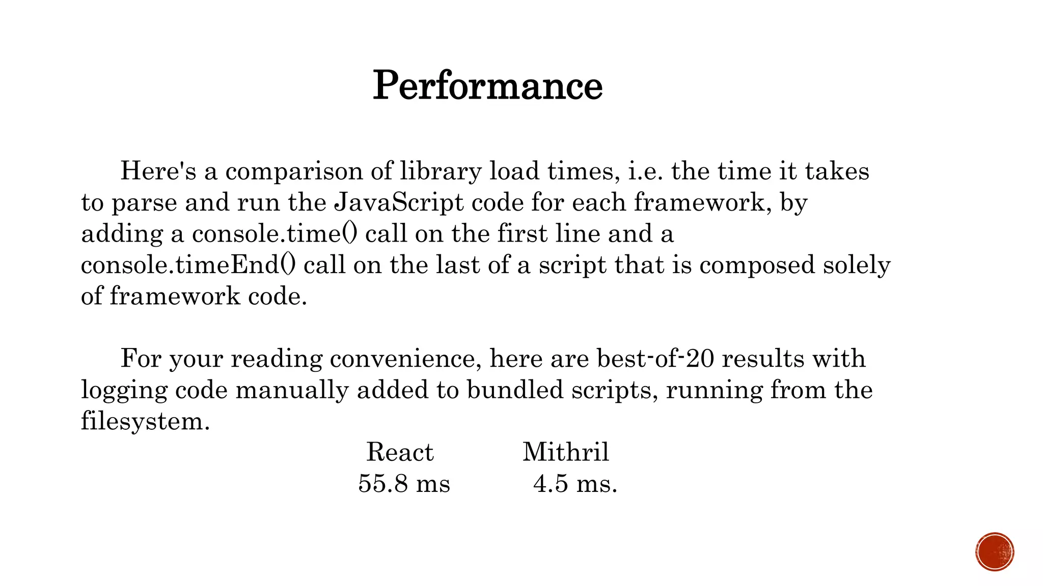 Introduction to Mithril JS | PPT