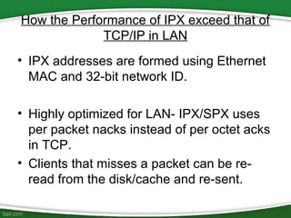 Ipx protocol slide share | PPT