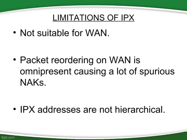 Ipx protocol slide share | PPT