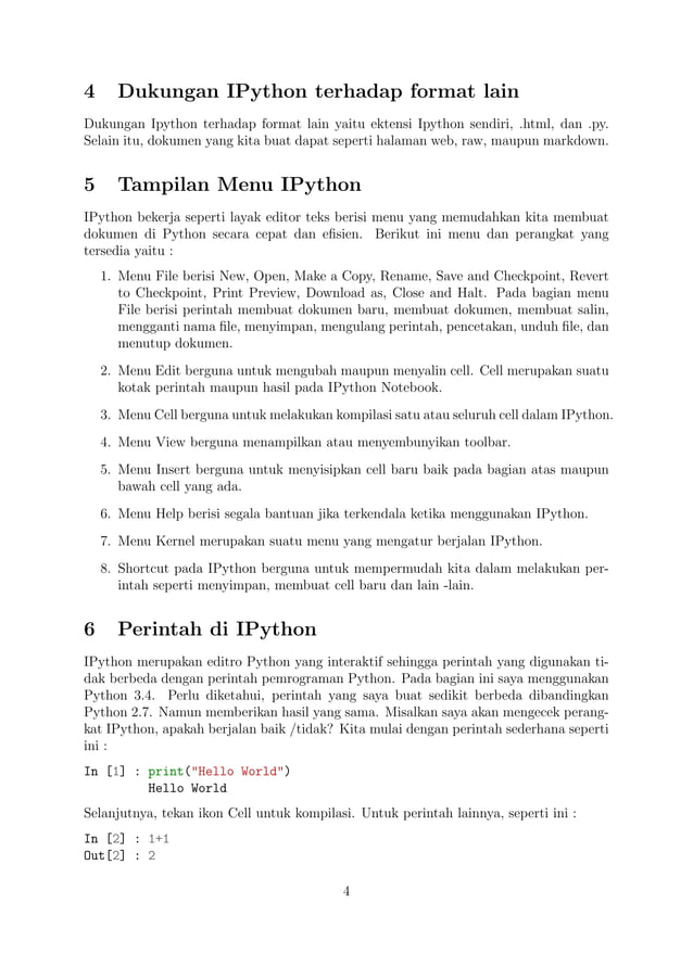 IPython | PDF