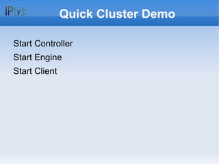 IPython: The awesome python shell | ODP