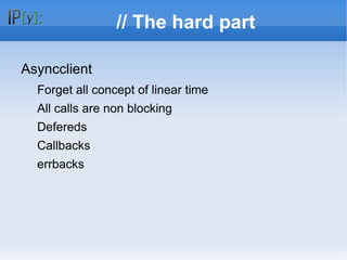 IPython: The awesome python shell | ODP