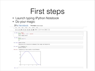 The magic of IPython Notebook | PDF