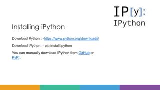 iPython | PPTX