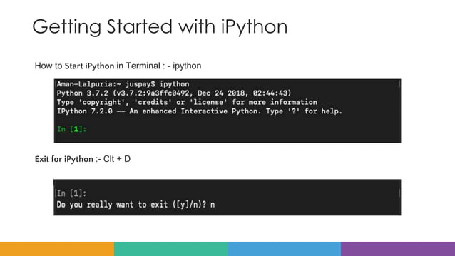 iPython | PPT