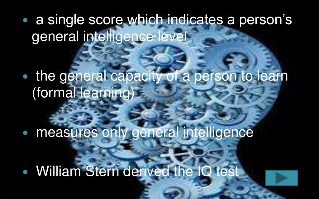 Intelligence Quotient