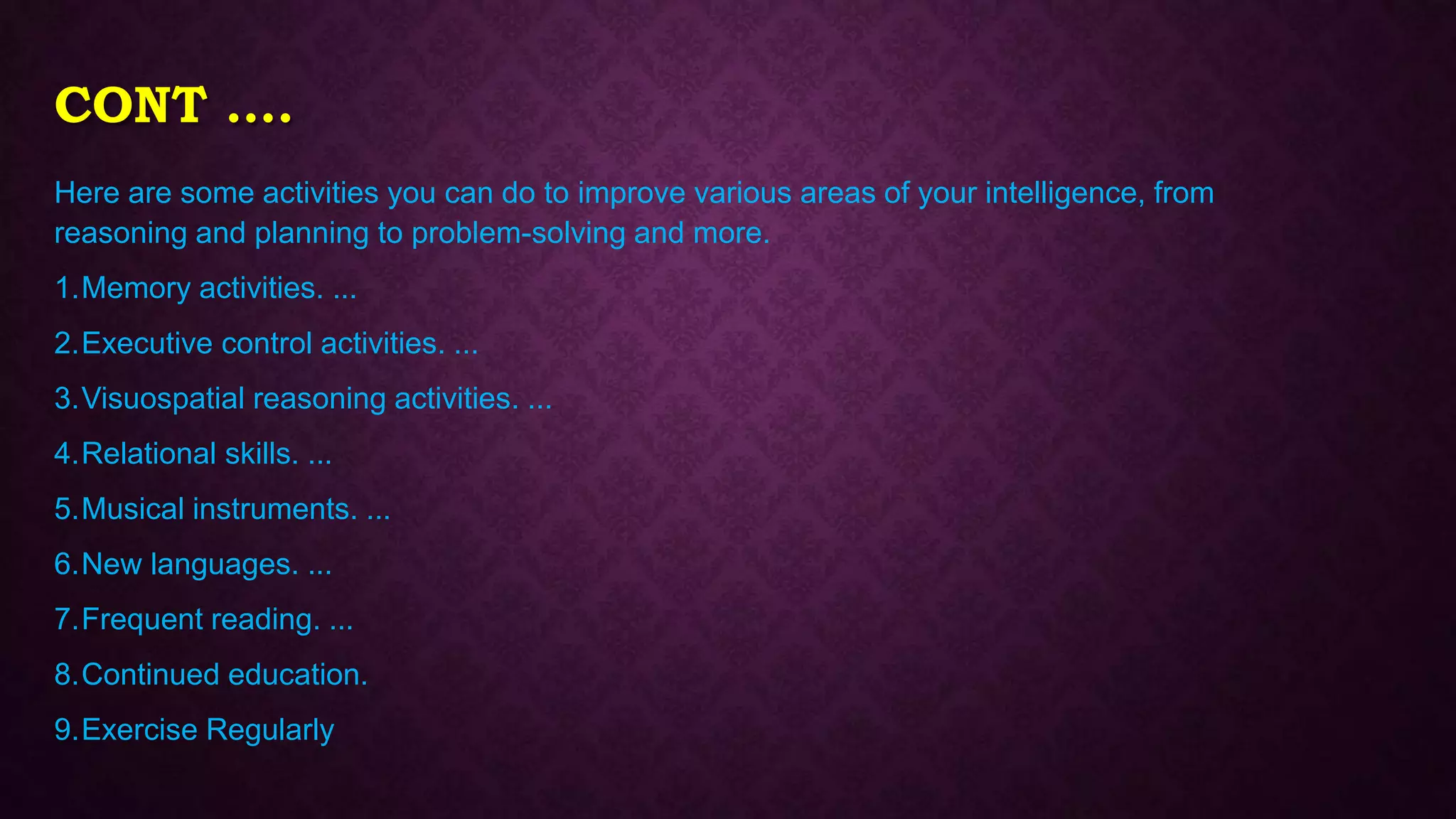 Intelligence Quotient (IQ) | PPTX