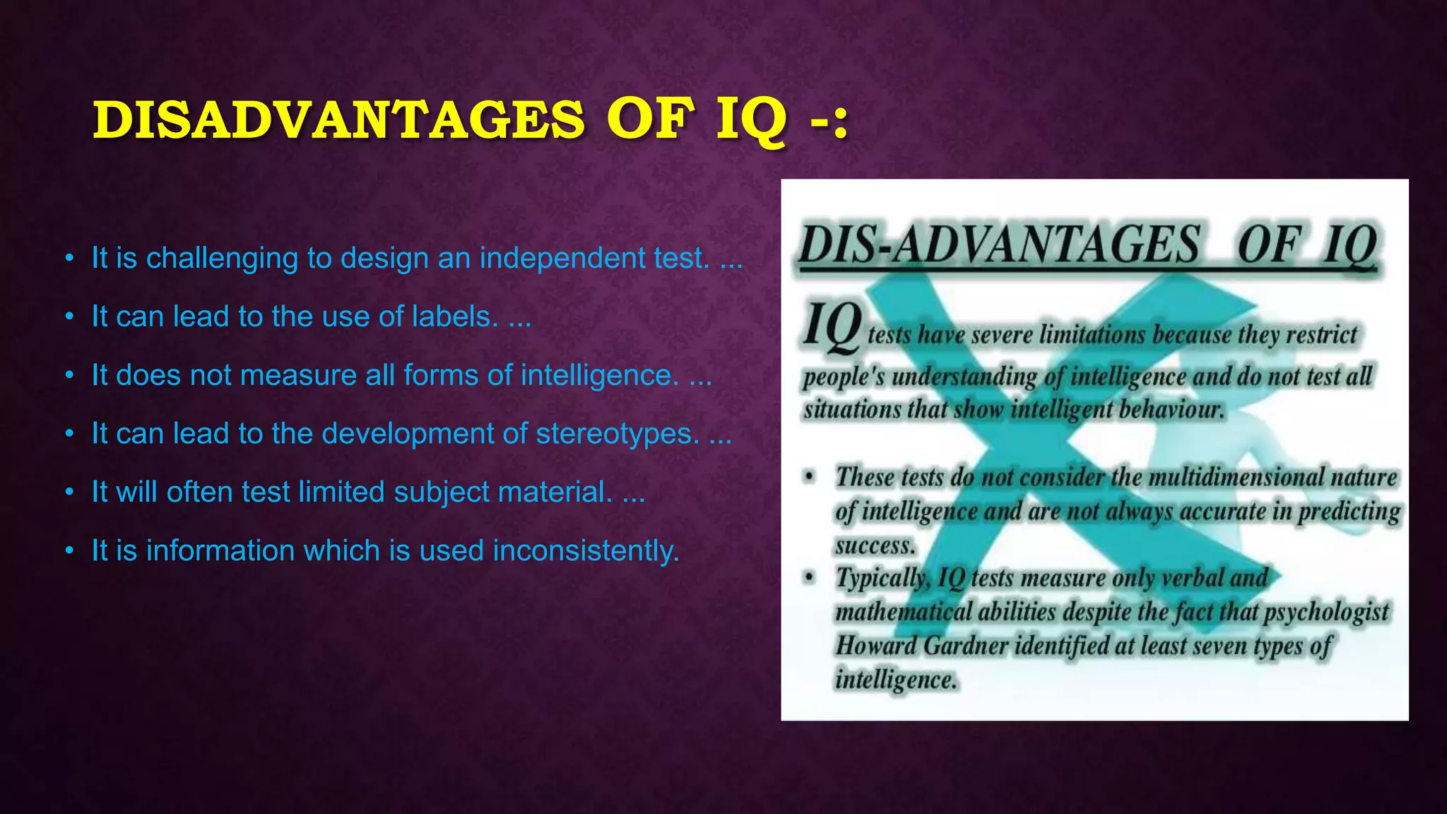Intelligence Quotient (IQ) | PPTX
