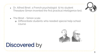 Iq tests are valid measurements of human intelligence | PPT