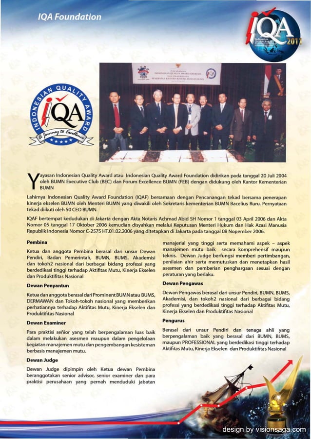 Indonesia Quality Award Proposal | PDF