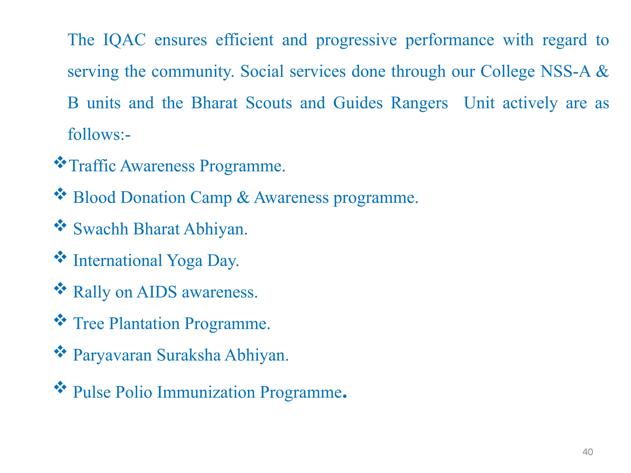 IQAC_PPT for naac Peer Team visit preparation | PPTX