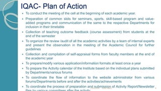 iqacppt MEC.pptx This a ppt regarding the activities of IQAC | PPTX