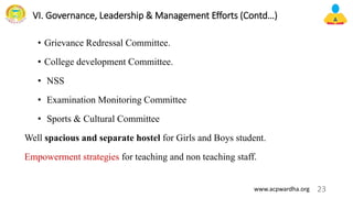 Internal Quality Assurance Cell Presentation for NAAC | PDF