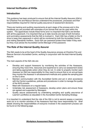 Iqa handbook v2 march 2014 | PDF