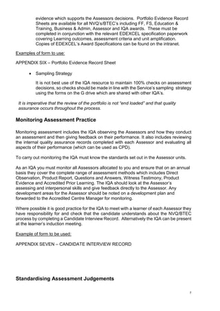 Iqa handbook v2 march 2014 | PDF