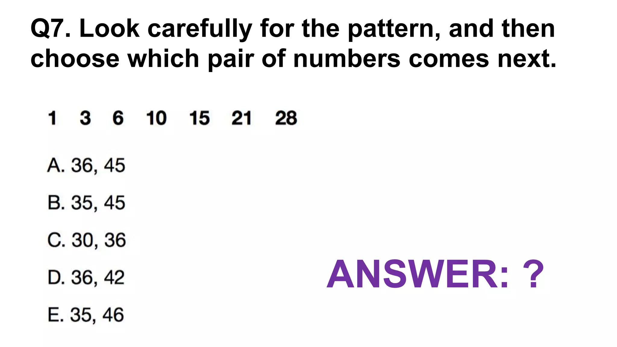 IQ and Aptitude Test Questions and Answers | PPTX