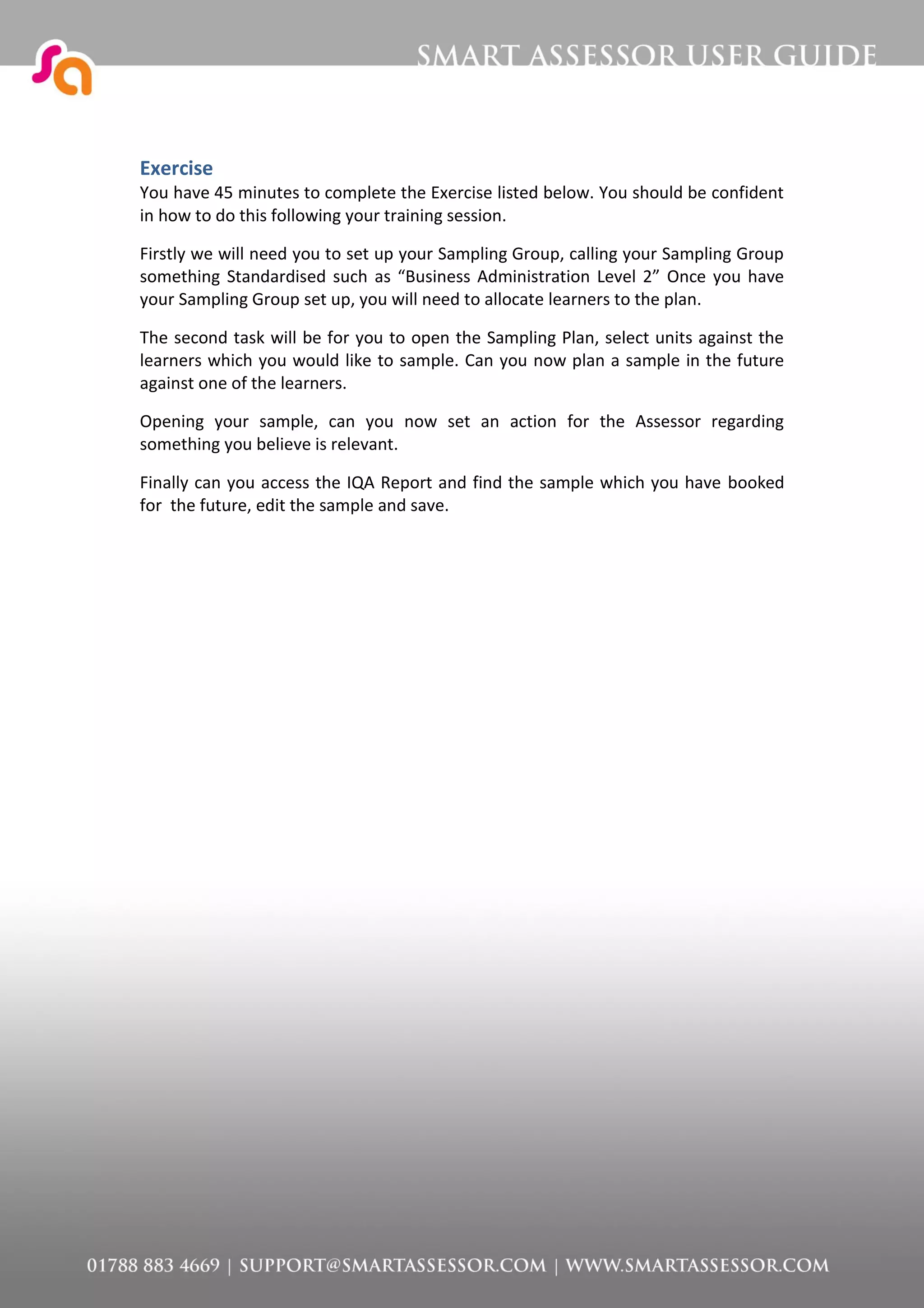 Iqa sample techniques random | PDF