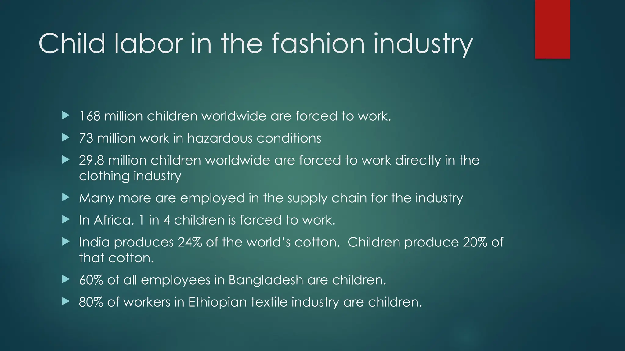 Introduction to "Iqbal" -- child labor / slavery as a global issue | PPT