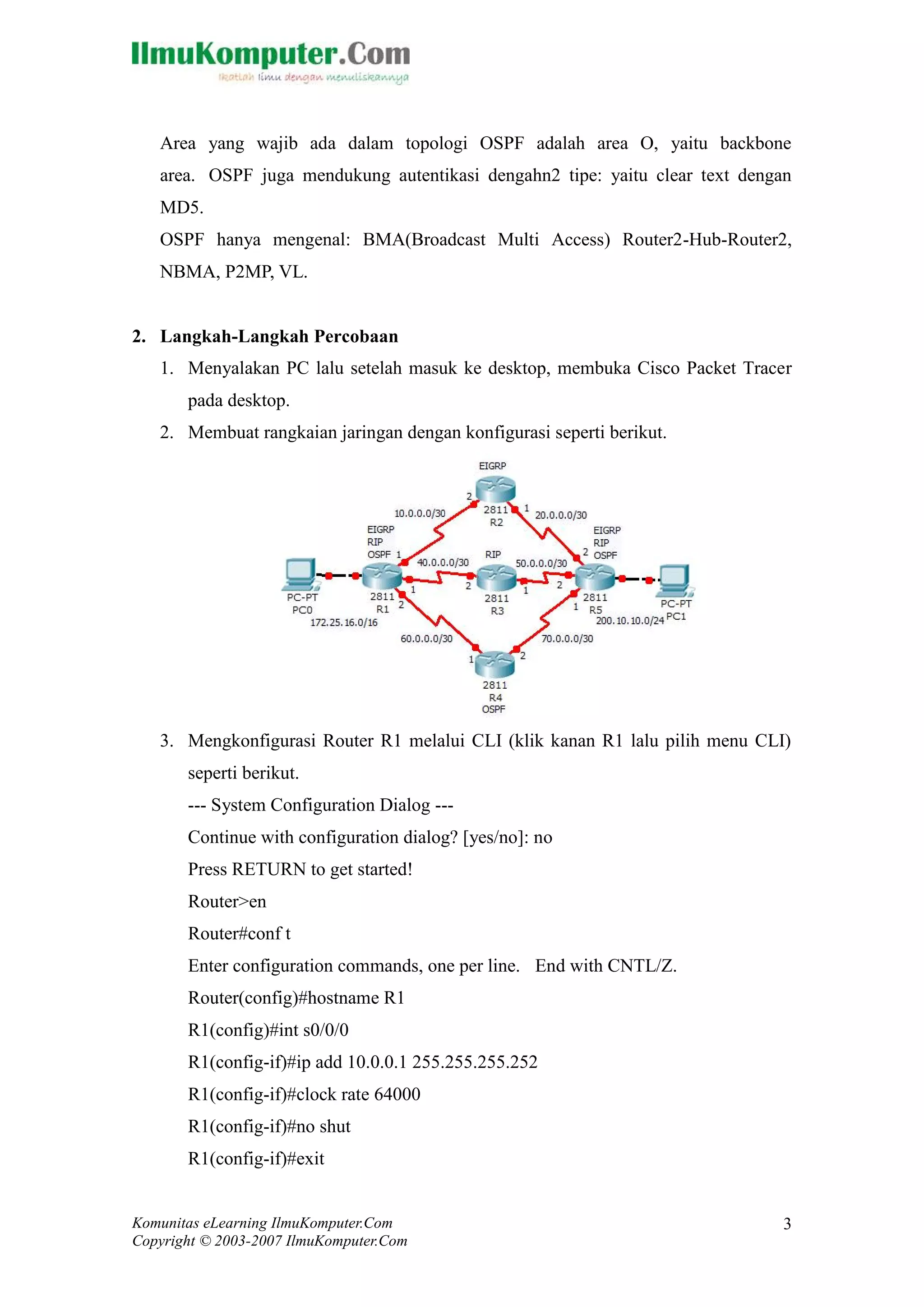Iqbal cisco-packet-tracer-konfigurasi-dynamic-routing-rip-–-eigrp-–-ospf | PDF