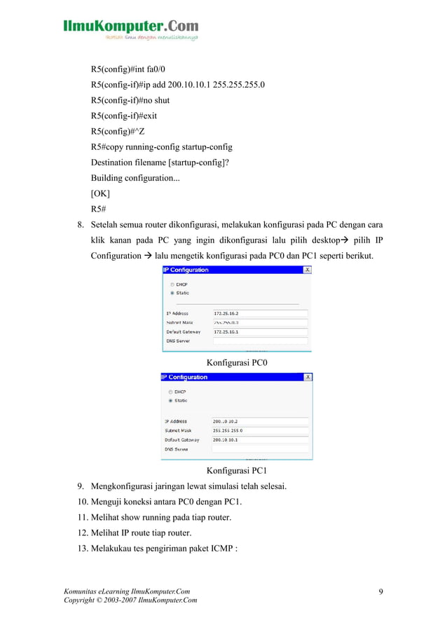 Iqbal cisco-packet-tracer-konfigurasi-dynamic-routing-rip-–-eigrp-–-ospf | PDF