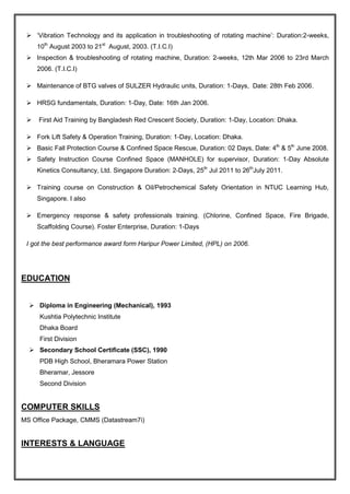 Iqbal cv...final | DOC