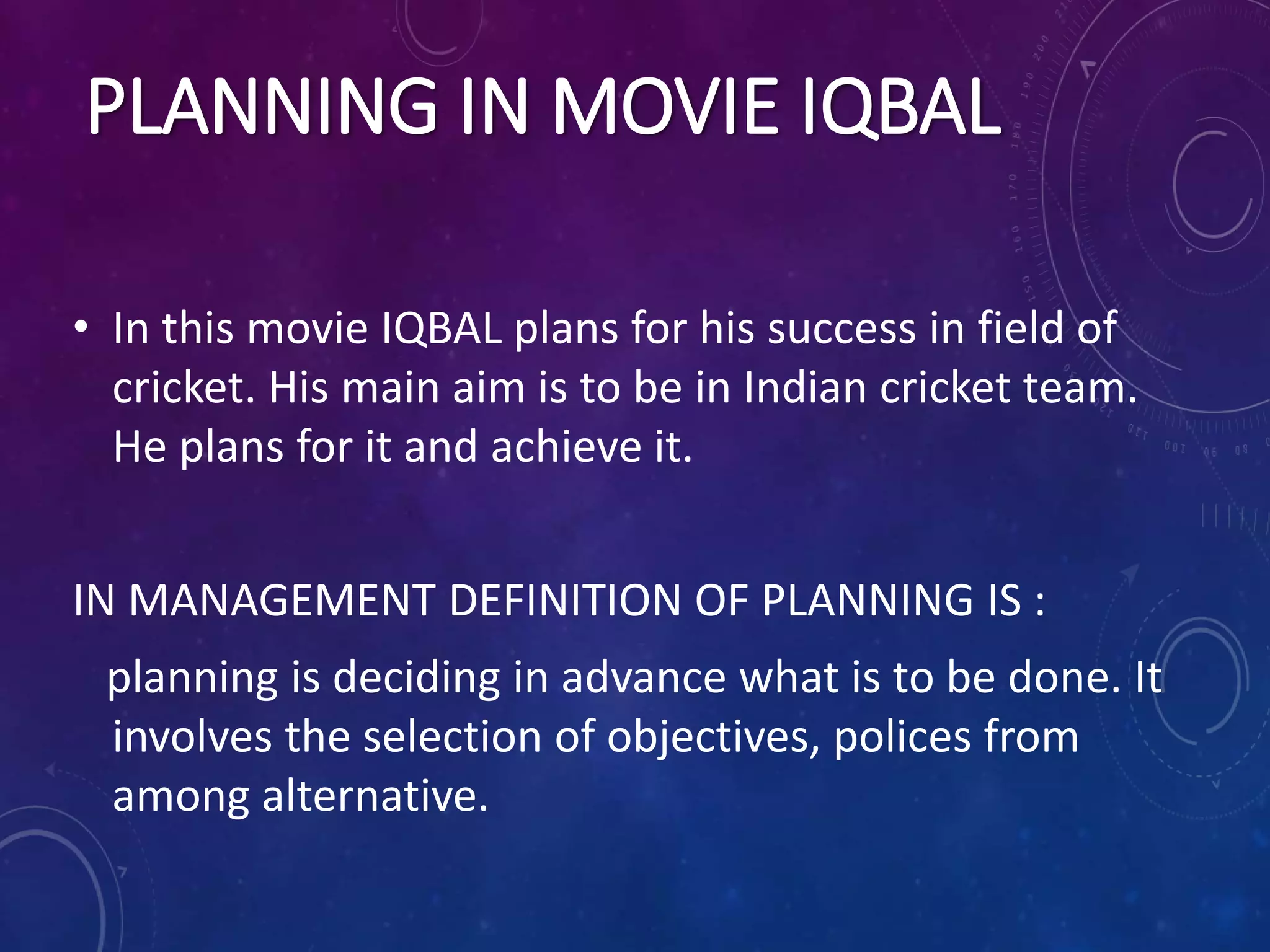 Iqbal movie ppt by kanwaljeet | PPTX
