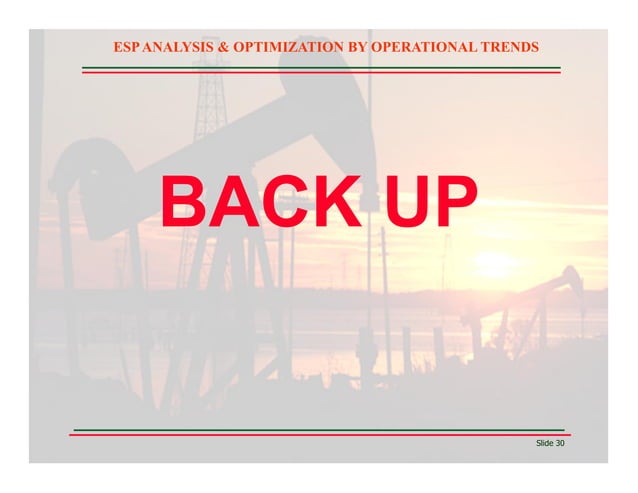 ESP ANALYSIS AND OPTIMIZATION BY UTILIZING THE OPERATIONAL TRENDS | PDF ...