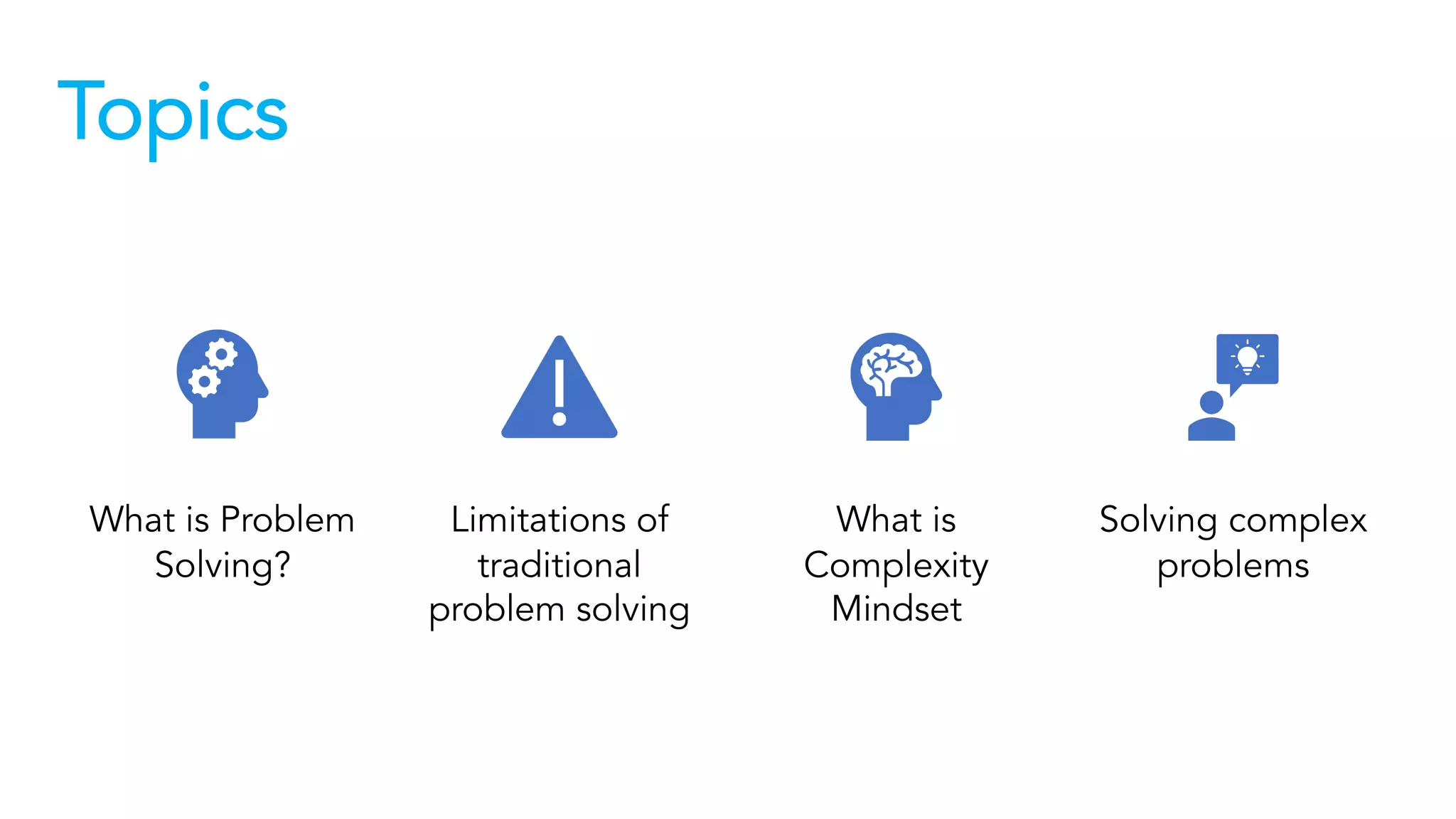 Problem Solving Using Complexity Thinking Ppt Free Download