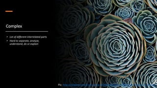 Problem Solving using Complexity Thinking | PPT