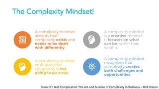 Problem Solving using Complexity Thinking | PPT