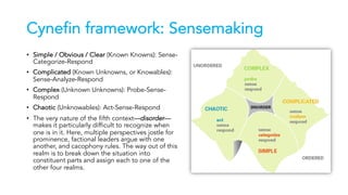 Problem Solving using Complexity Thinking | PPT