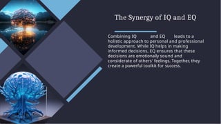Balancing the Mind and Heart IQ vs. EQ Understanding Intelligence and ...