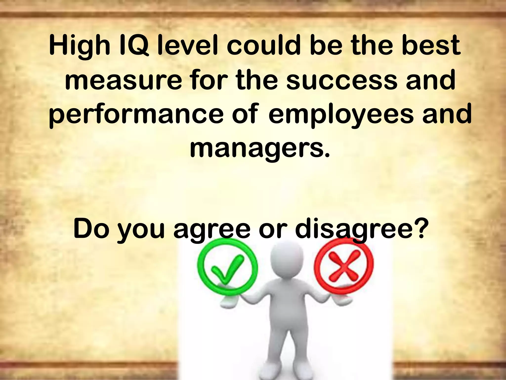 IQ vs EQ vs SQ | PPTX
