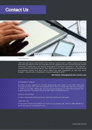 IQ ESM | PDF