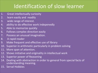 GIFTED LEARNER | PPTX