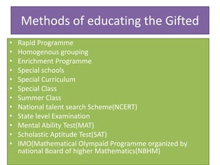 GIFTED LEARNER | PPT