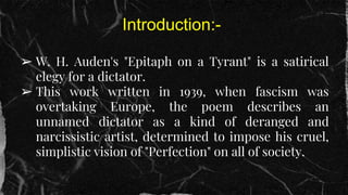 W.H._Auden_and_His_Poems.pptx