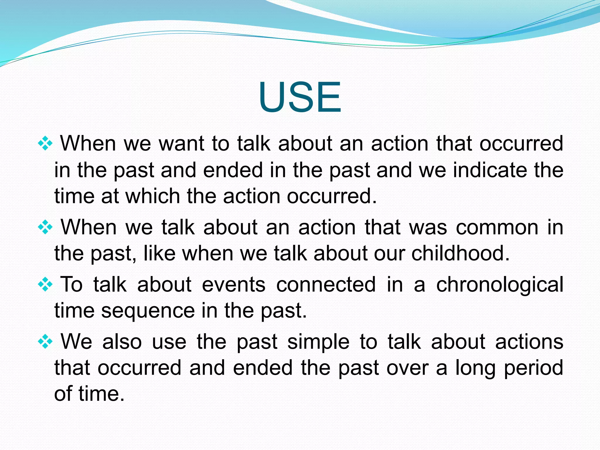 Presentacion de ingles_pasado_simple | PPTX