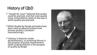Quality By Design Total Quality Management | PPTX