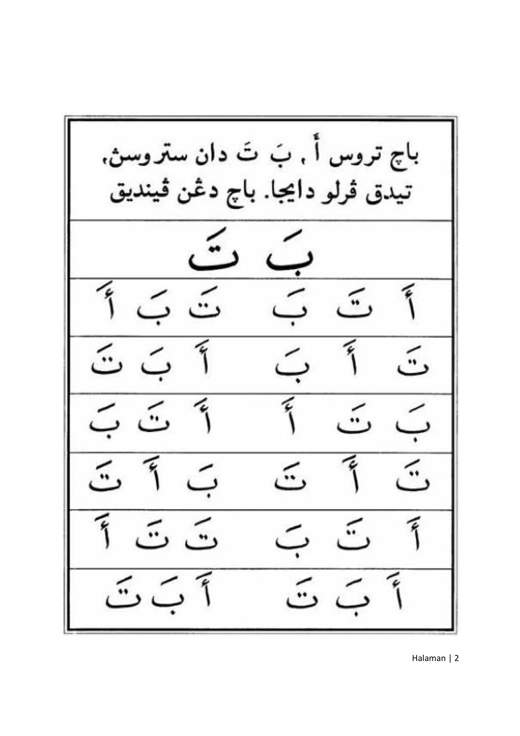 Buku Iqra 1 A4 | PDF