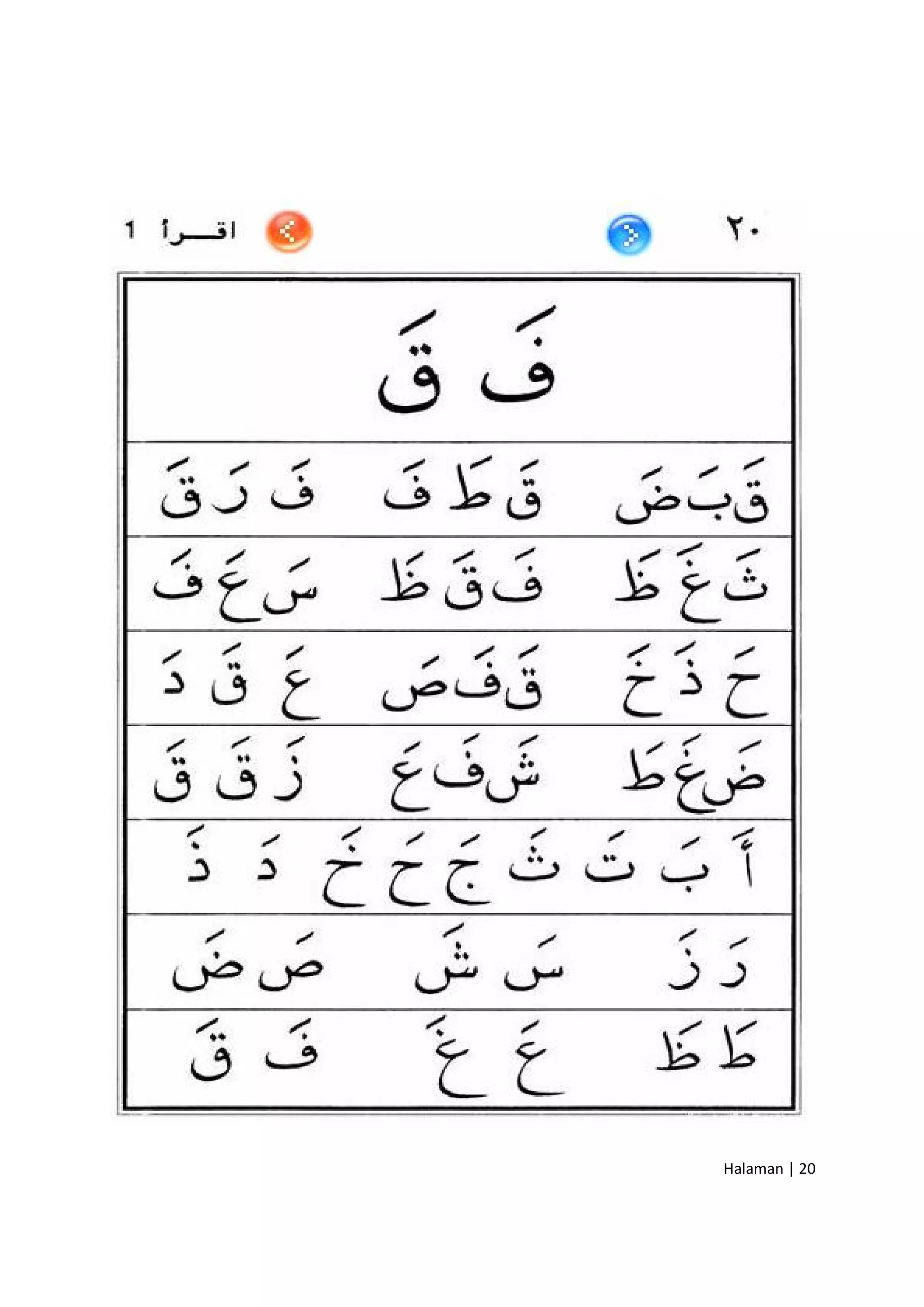 Buku Iqra 1 A4 | PDF