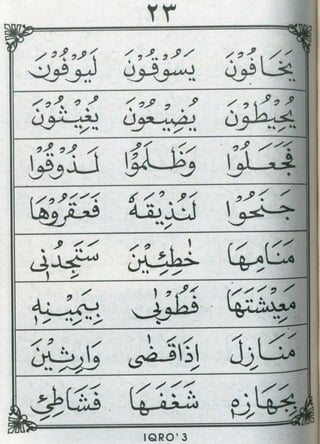 Iqra 3 | PDF
