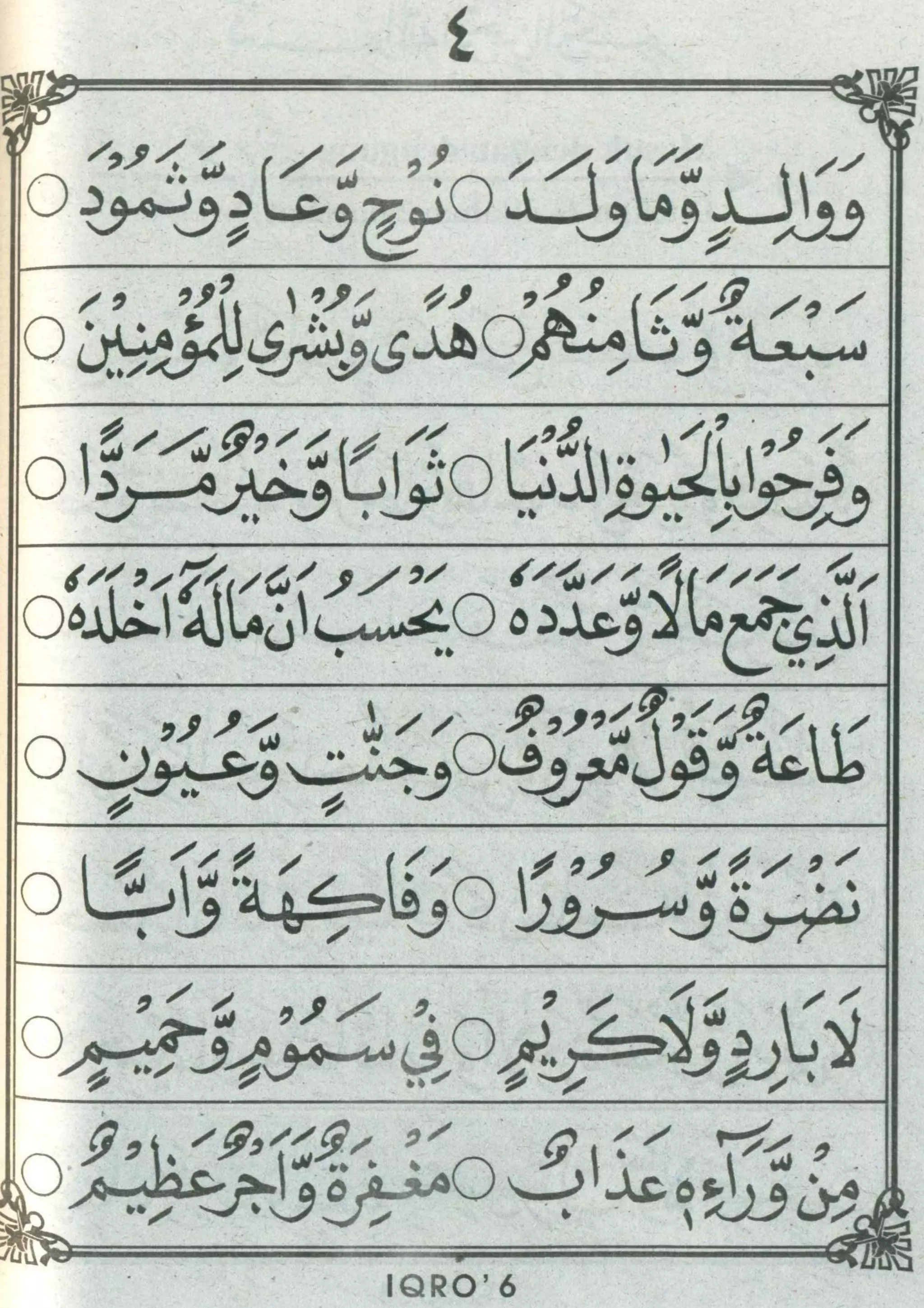 Iqra 6 | PDF