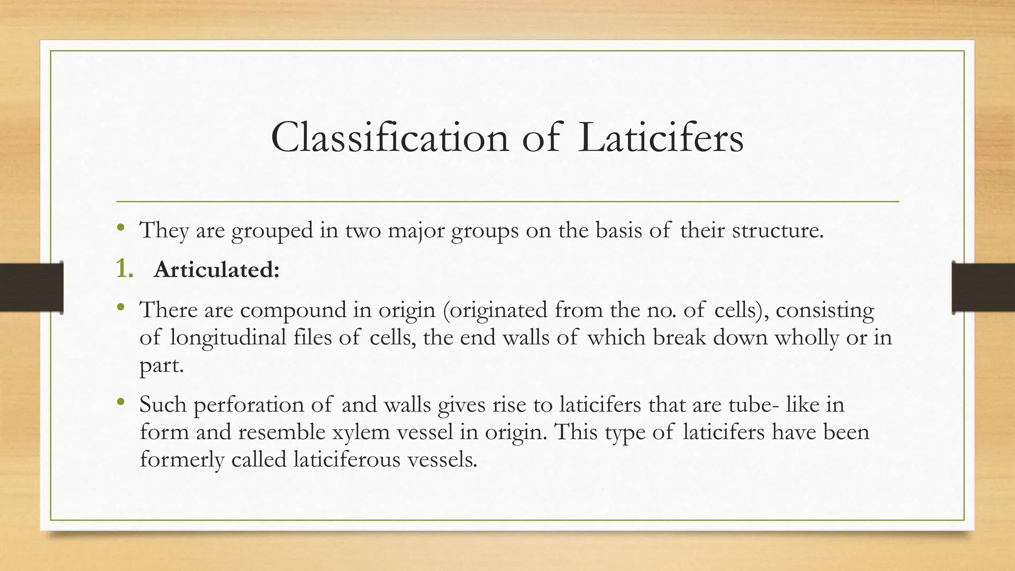 Lacticifers and Resin canal Presentation.pptx