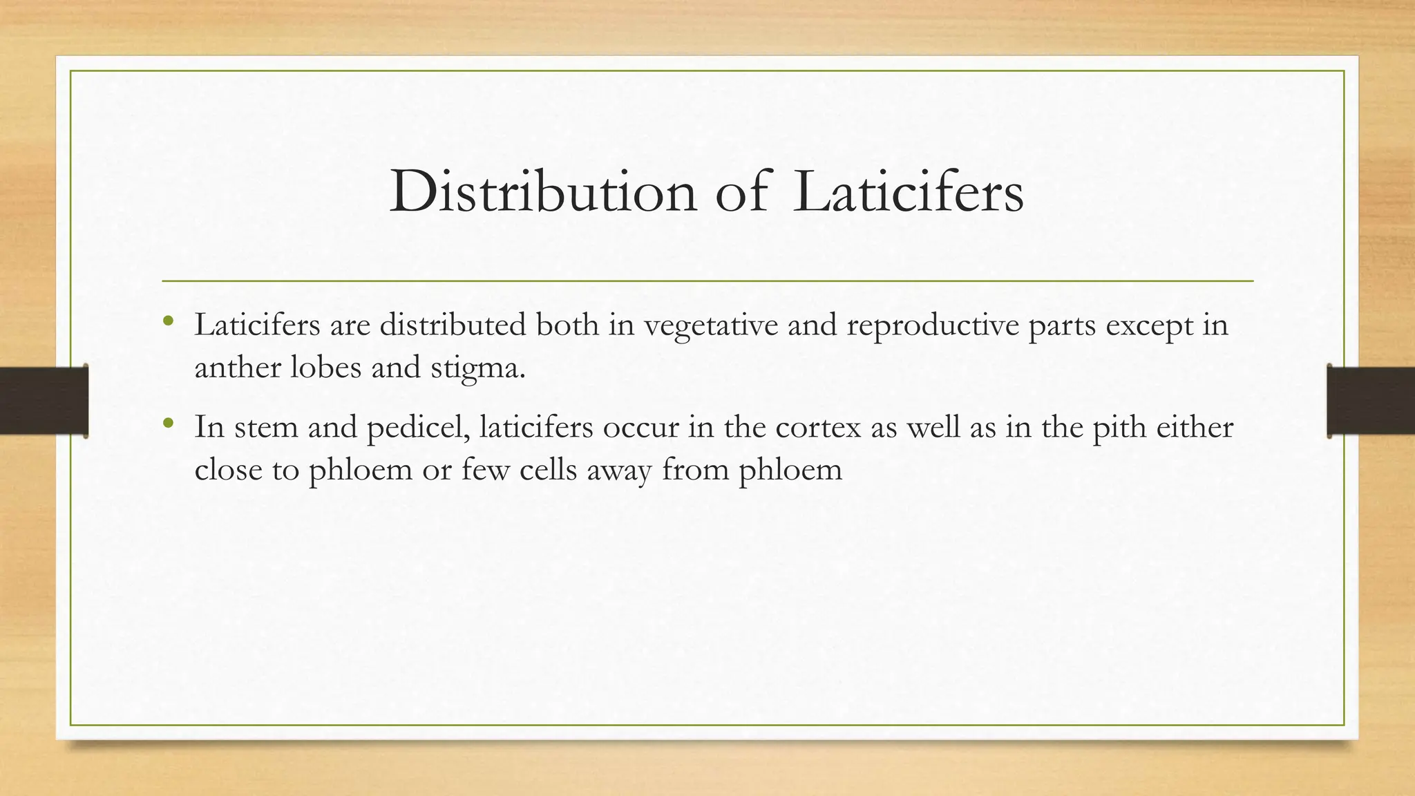 Lacticifers and Resin canal Presentation.pptx